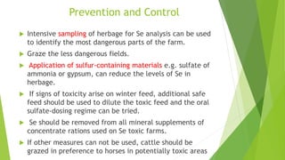 selenium toxicity final pptx | PPTX