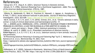 selenium toxicity final pptx | PPTX