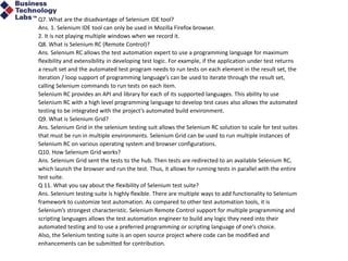 Selenium tutorial | PPT