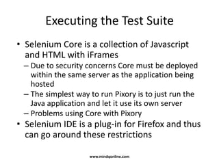 Selenium tutorial | PPT
