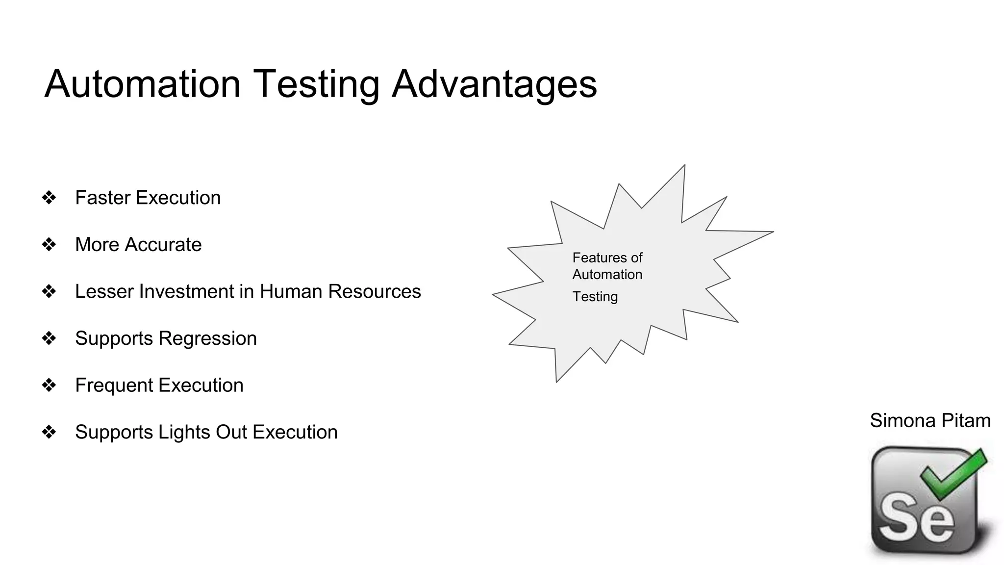 Selenium Tutorial Ppt