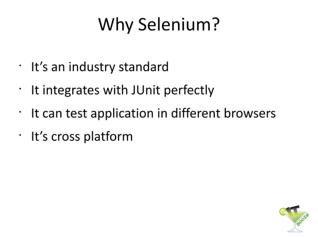 Selenium Ui Testing Framework Pdf