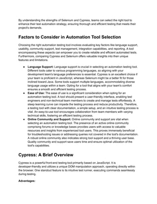 Selenium vs Cypress_ A Guide to Understanding the Key Differences.pdf