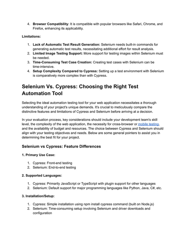 Selenium vs Cypress_ A Guide to Understanding the Key Differences.pdf