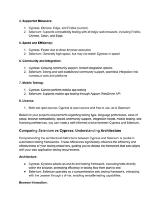 Selenium vs Cypress_ A Guide to Understanding the Key Differences.pdf