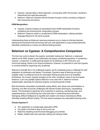 Selenium vs Cypress_ A Guide to Understanding the Key Differences.pdf