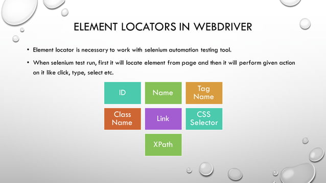 Selenium Web Driver Pdf Browsers Computer Software And Applications