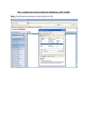 About Selenium Webdriver | DOC