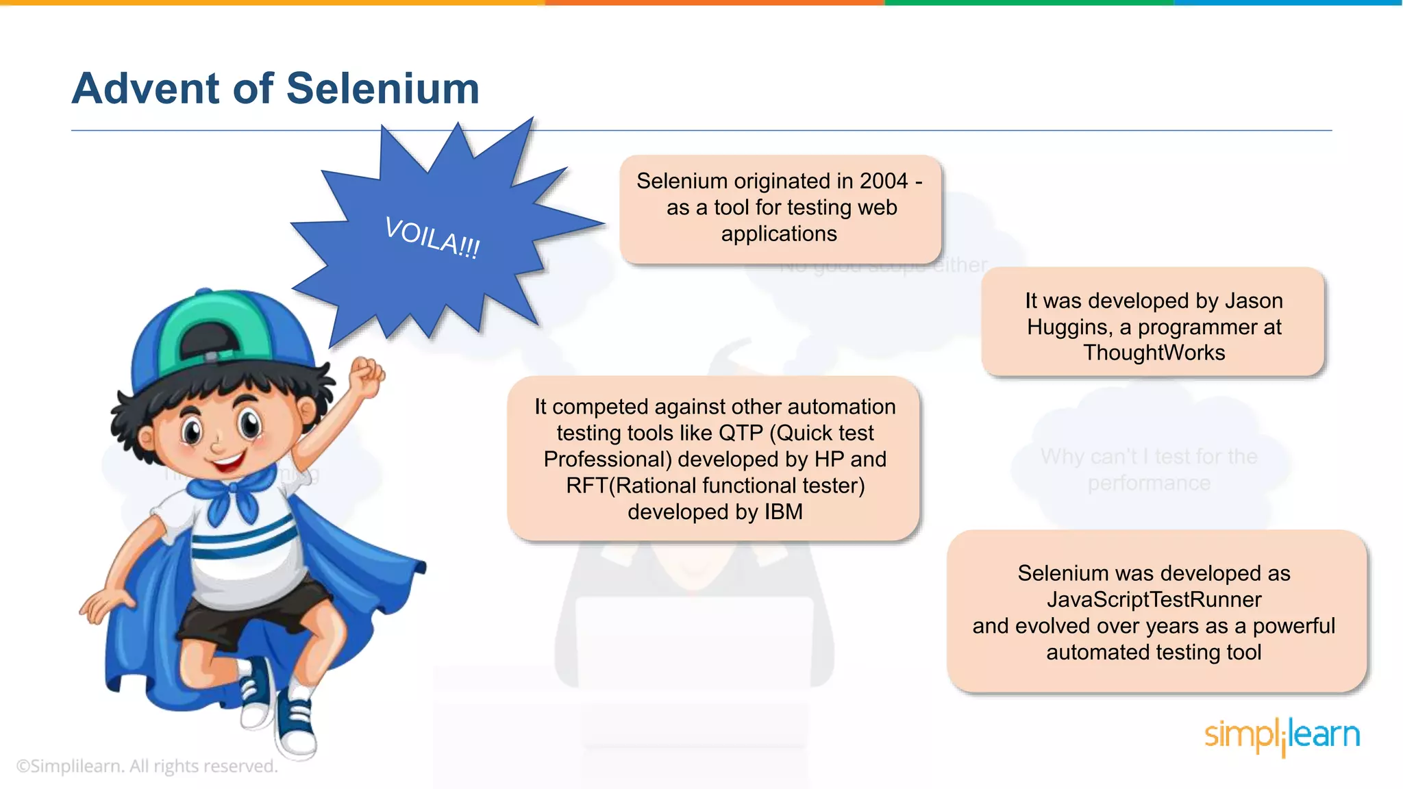Selenium Webdriver Tutorial Selenium Webdriver Tutorial For Beginner Selenium Simplilearn