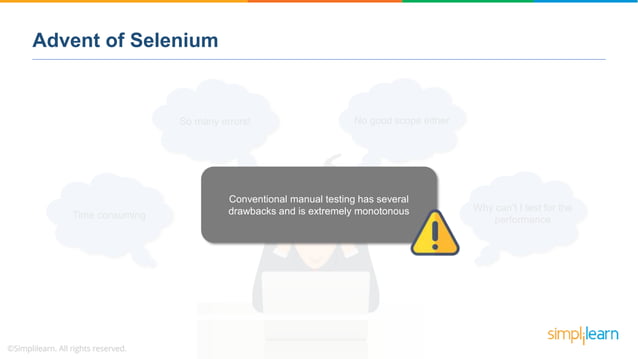 Selenium Webdriver Tutorial Selenium Webdriver Tutorial For Beginner Selenium Simplilearn