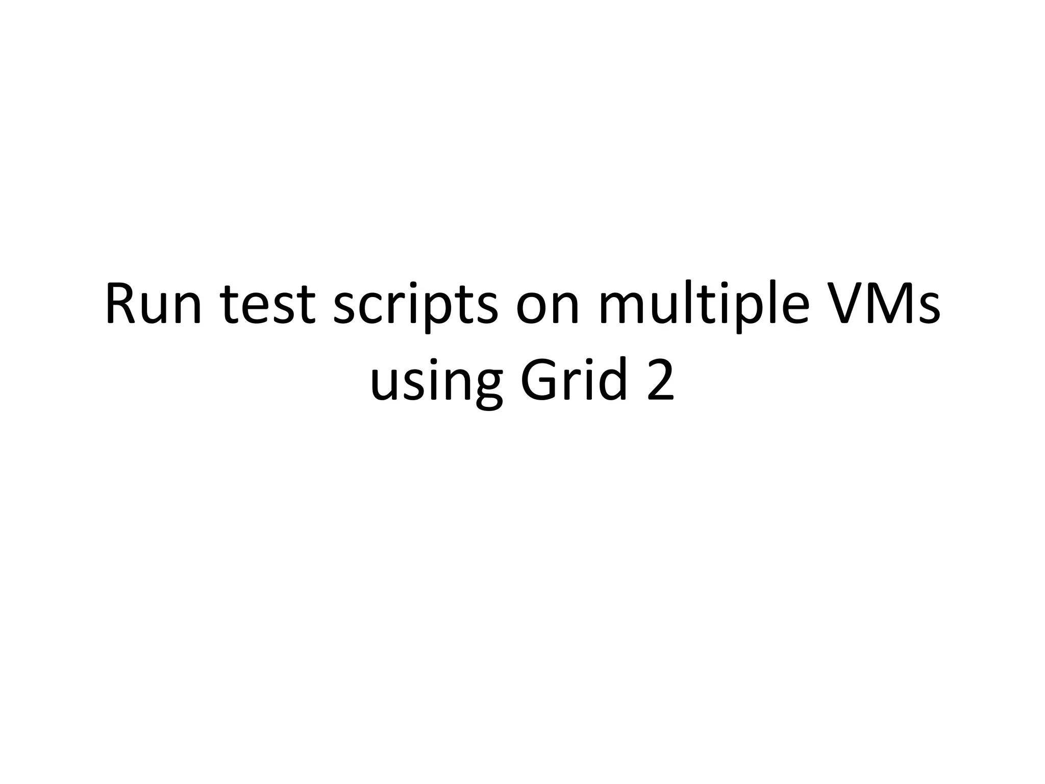 Selenium Webdriver Training Material And Qa Ppt