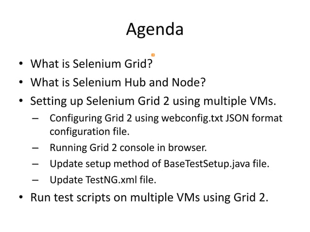 Selenium WebDriver- Training Material and QA | PPTX