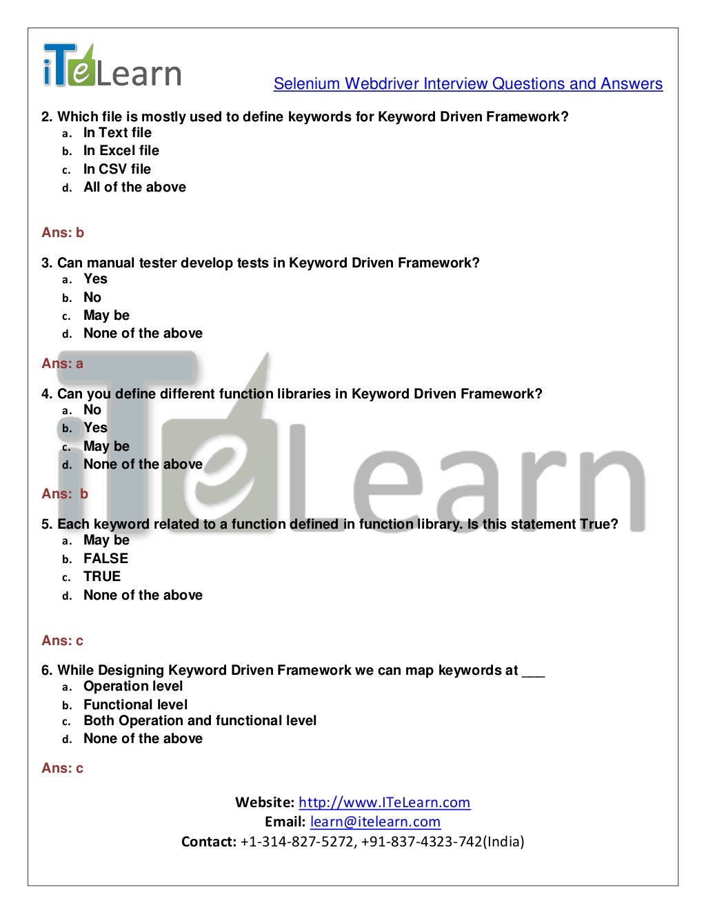 Selenium Webdriver Interview Questions And Answers selenium-webdriver-interview-questions-and-answers