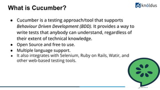 Selenium with Cucumber | PDF
