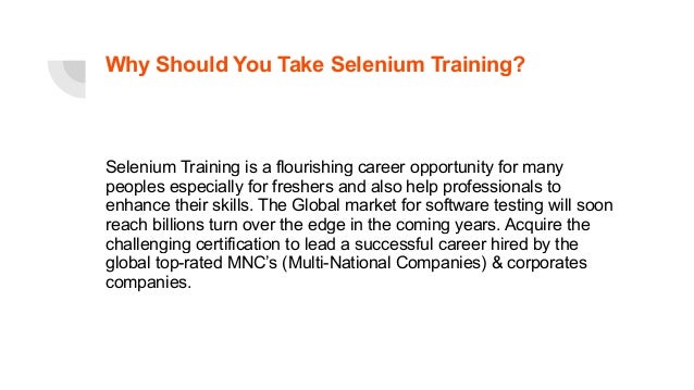 Selenium with python training | PPT