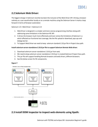 Selenium with testng and eclipse ide | PDF