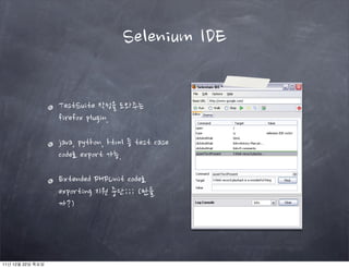 Selenium and XpressEngine | PDF