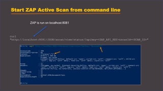 Automating security test using Selenium and OWASP ZAP - Practical ...