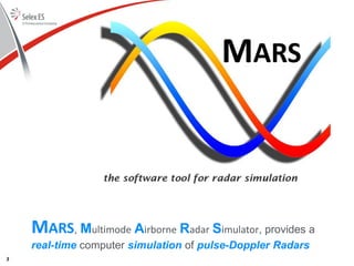 Selex Es at ITEC 2014: Radar Simulation, from aircrews training to ...