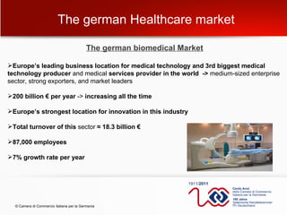 The german Healthcare market | PPT