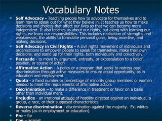 Self Advocacy In The Classroom | PPT