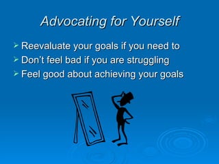 Breaking Down Self-Advocacy | PPT