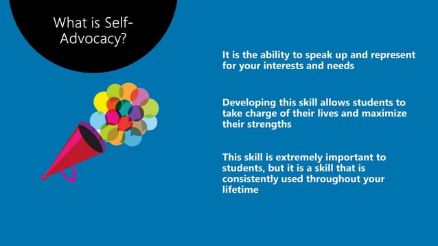Self-Advocacy | PPT