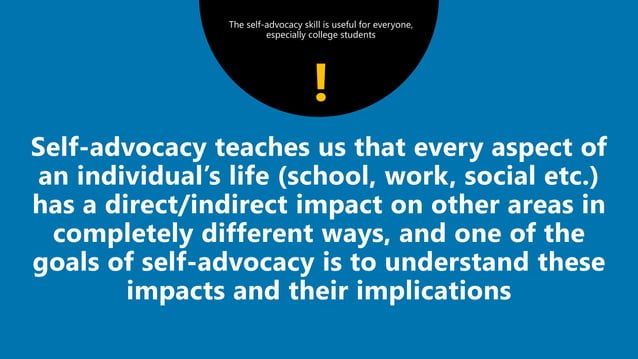 Self-Advocacy | PPT