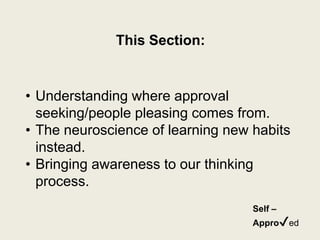 Why do we seek approval from others? | PPTX