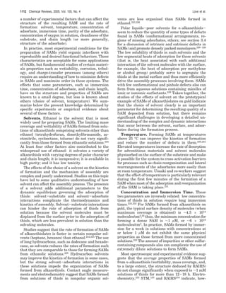 Self assembled monolayers | PDF