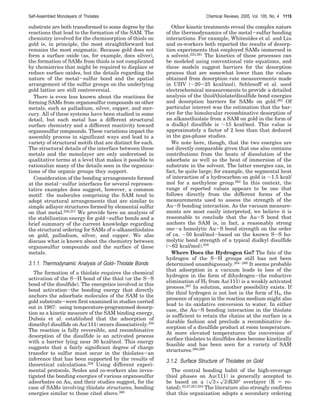 Self assembled monolayers | PDF