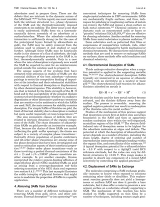 Self assembled monolayers | PDF