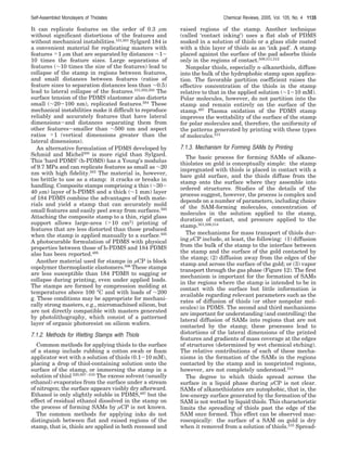 Self assembled monolayers | PDF