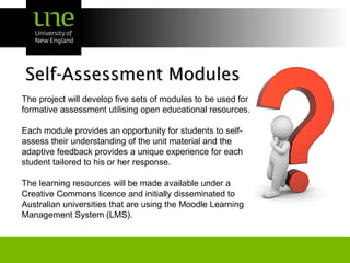 Self assessment modules | PPT