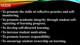 Self assessment and feedback | PPTX