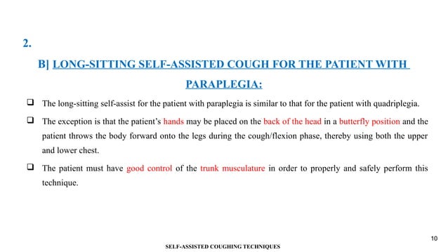 SELF-ASSISTED COUGHING TECHNIQUES IN PHYSIOTHERAPY.pptx