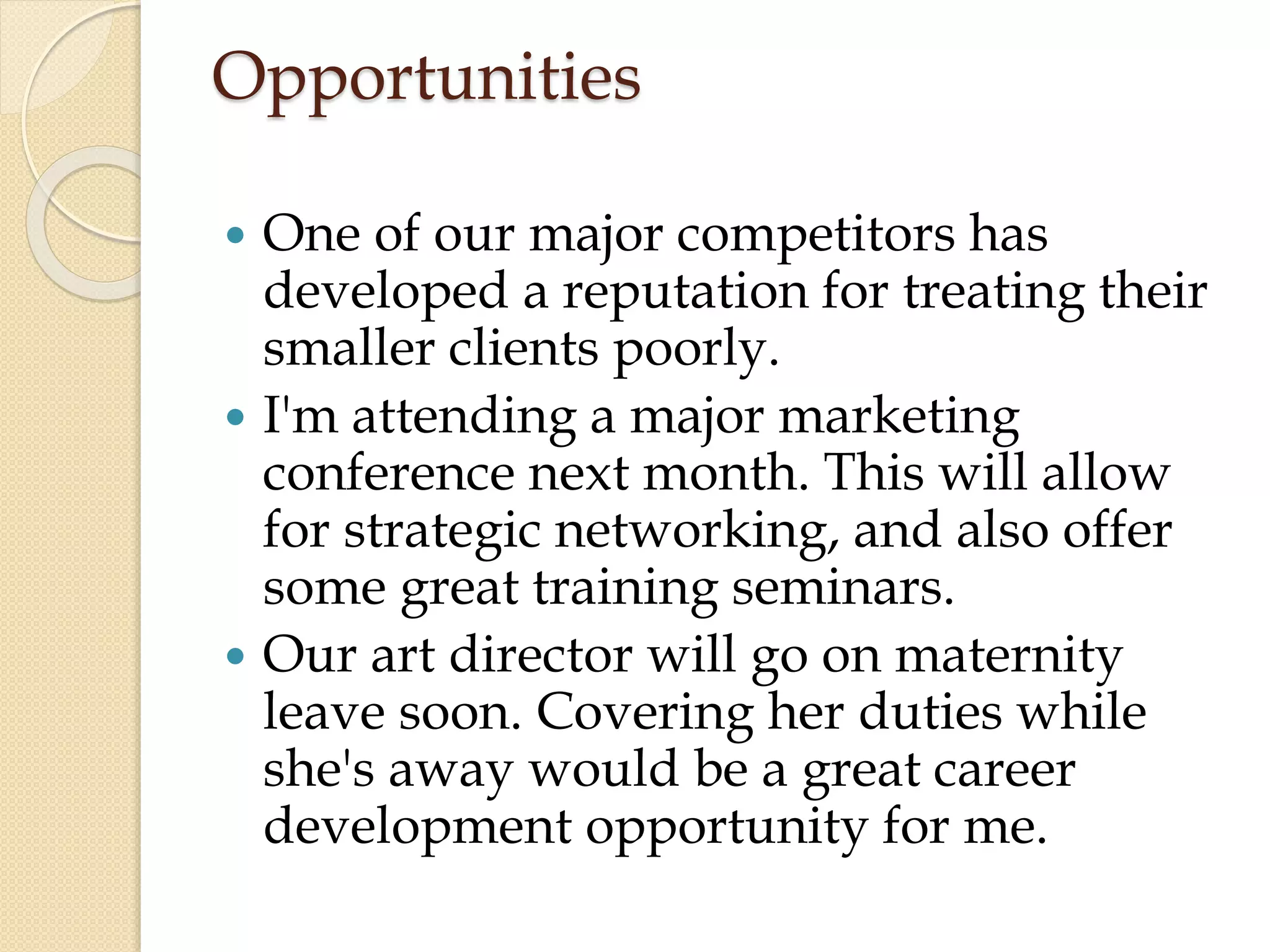 Self awareness & swot analysis | PPTX