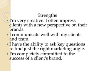 Self awareness & swot analysis | PPTX