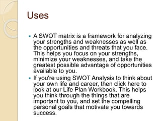 Self awareness & swot analysis | PPTX