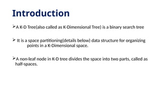 Self-Balancing BSTs,K Dimensional Tree.pptx