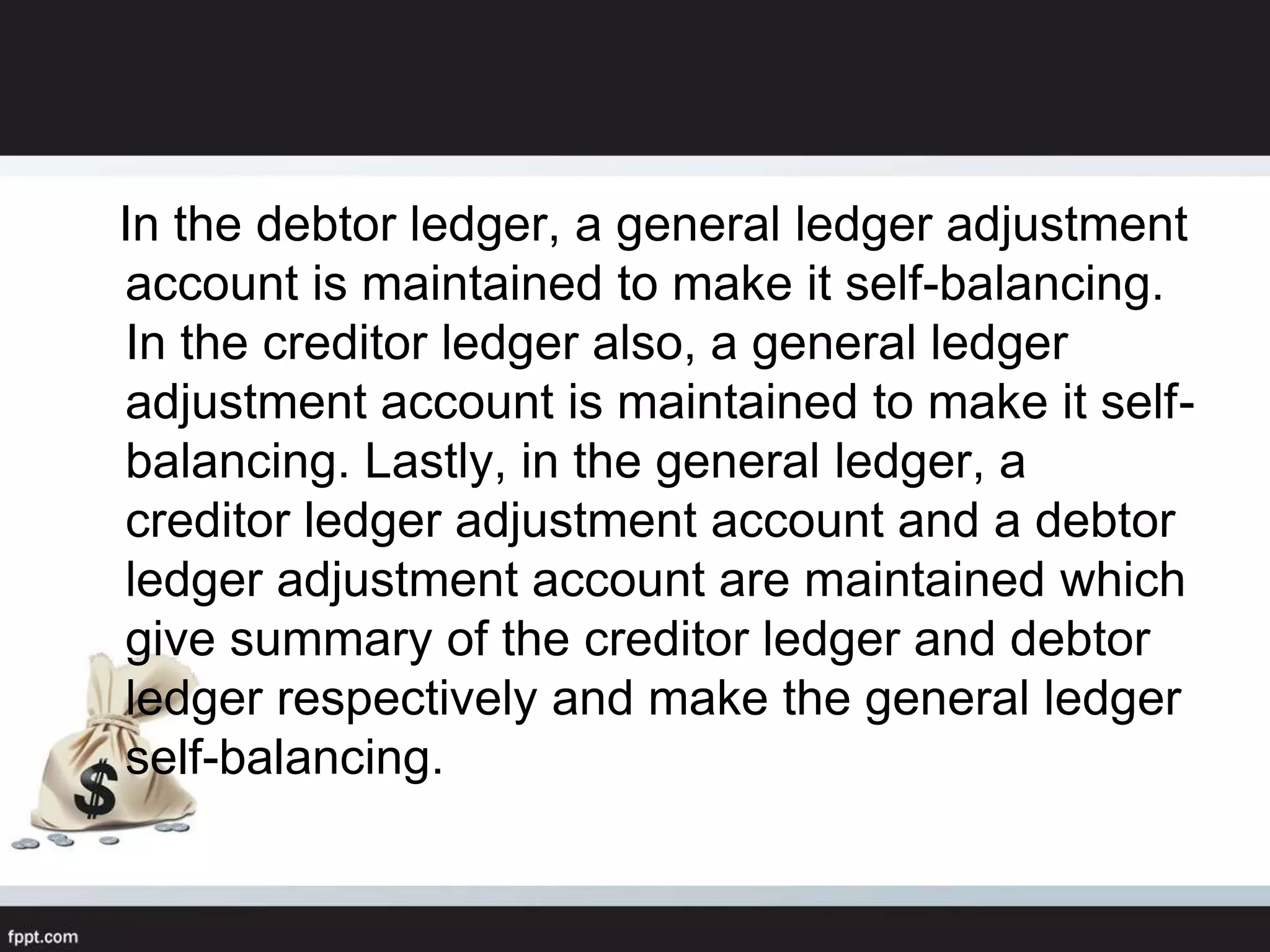 Self balancing ledger | PPTX