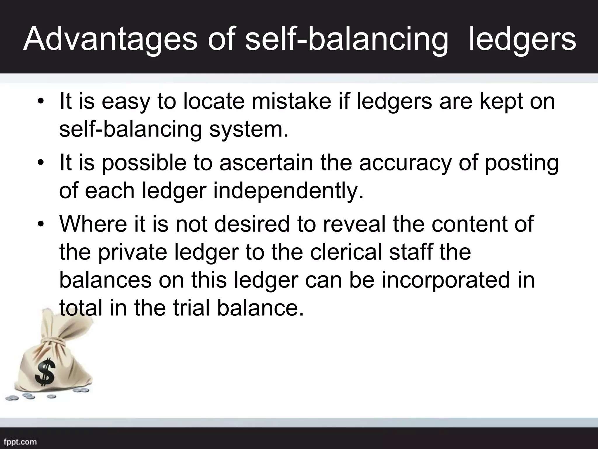 Self balancing ledger | PPTX