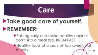 Self-Care-Therapy-NURSING AIDS/NURSING STUDENTS | PPTX