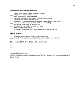 Self care binder | PDF