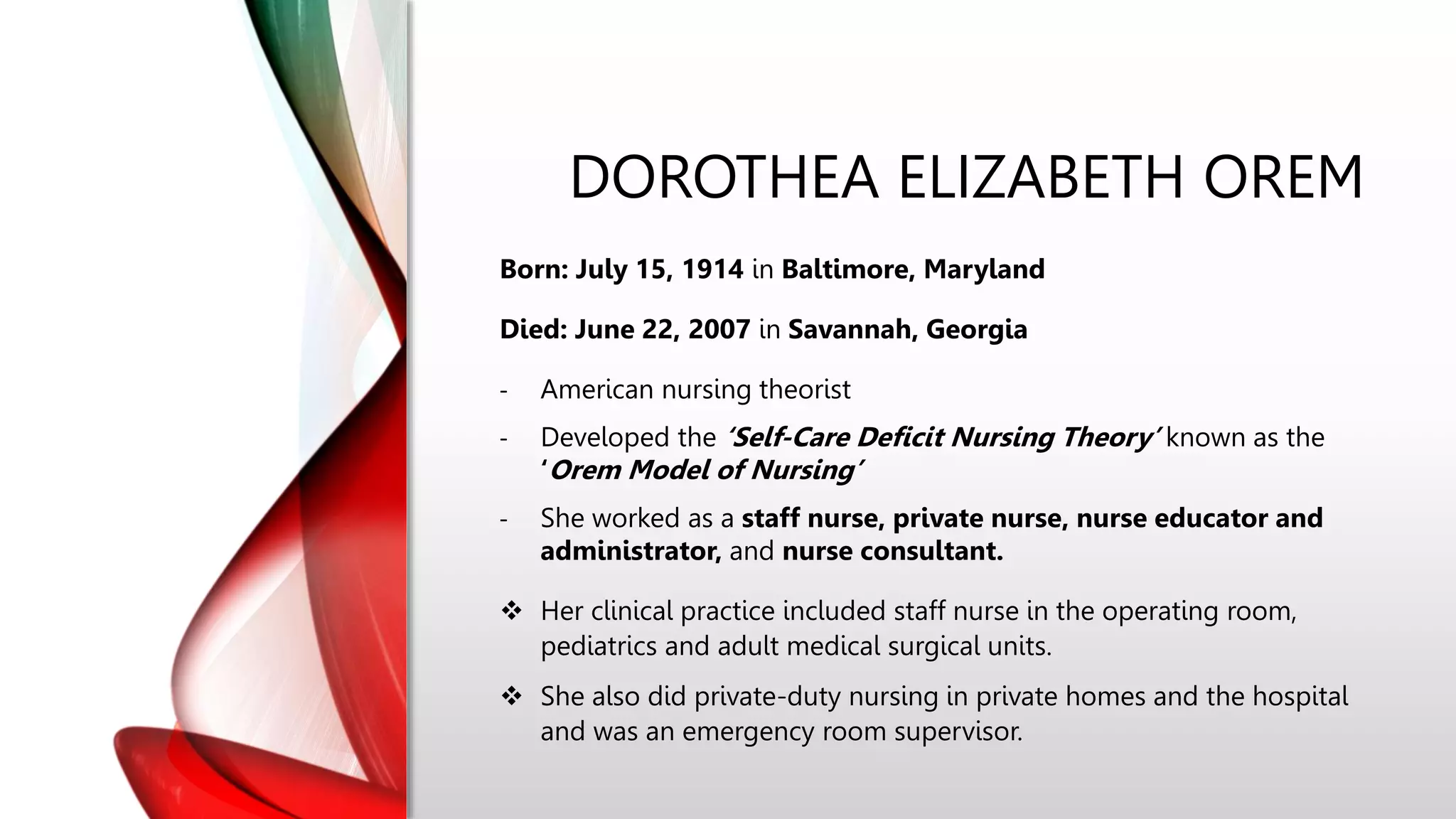 Self-Care Deficit Nursing Theory.pptx