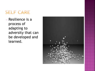 Self-Care and stress management module from | PPTX