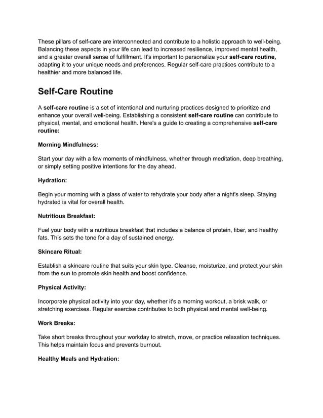Pillars about Self-Care Routine .pdf