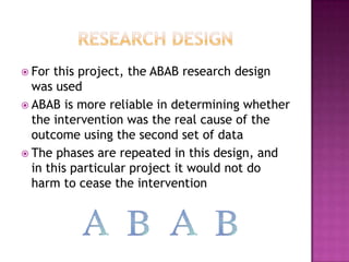 Self-Change Project | PPTX