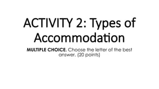 SELF-CHECK - FRONT OFFICE SERVICES - QUIZ AND ACTIVITIES | PPTX