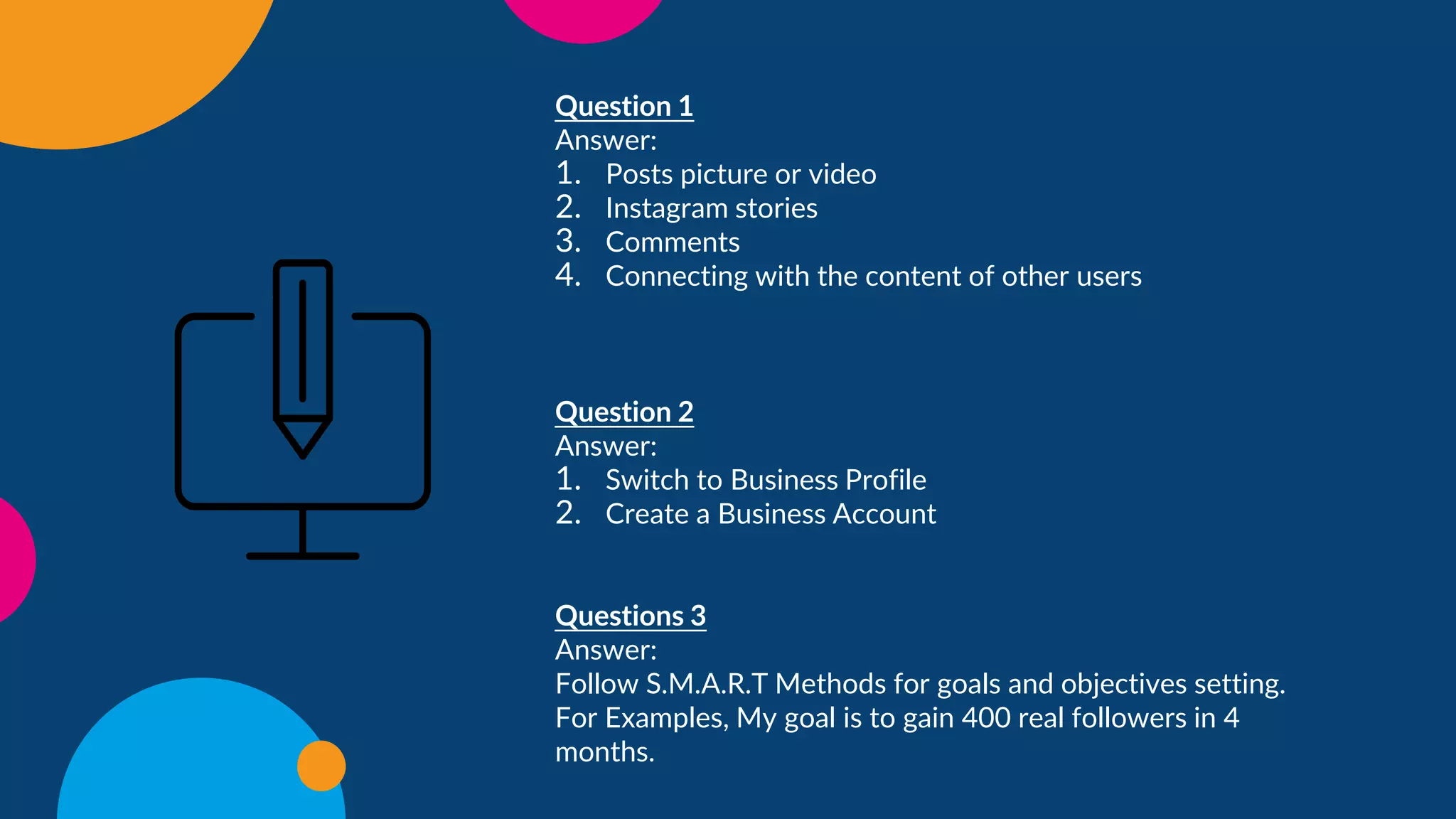 Self Check Answer | PPT